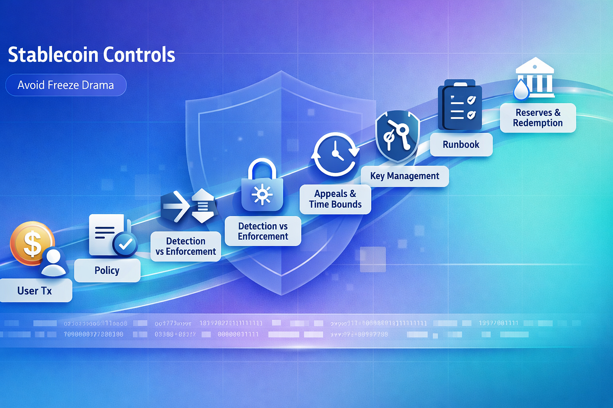 Stablecoins Without Freeze Drama: 7 Controls | by Quaxel | Medium