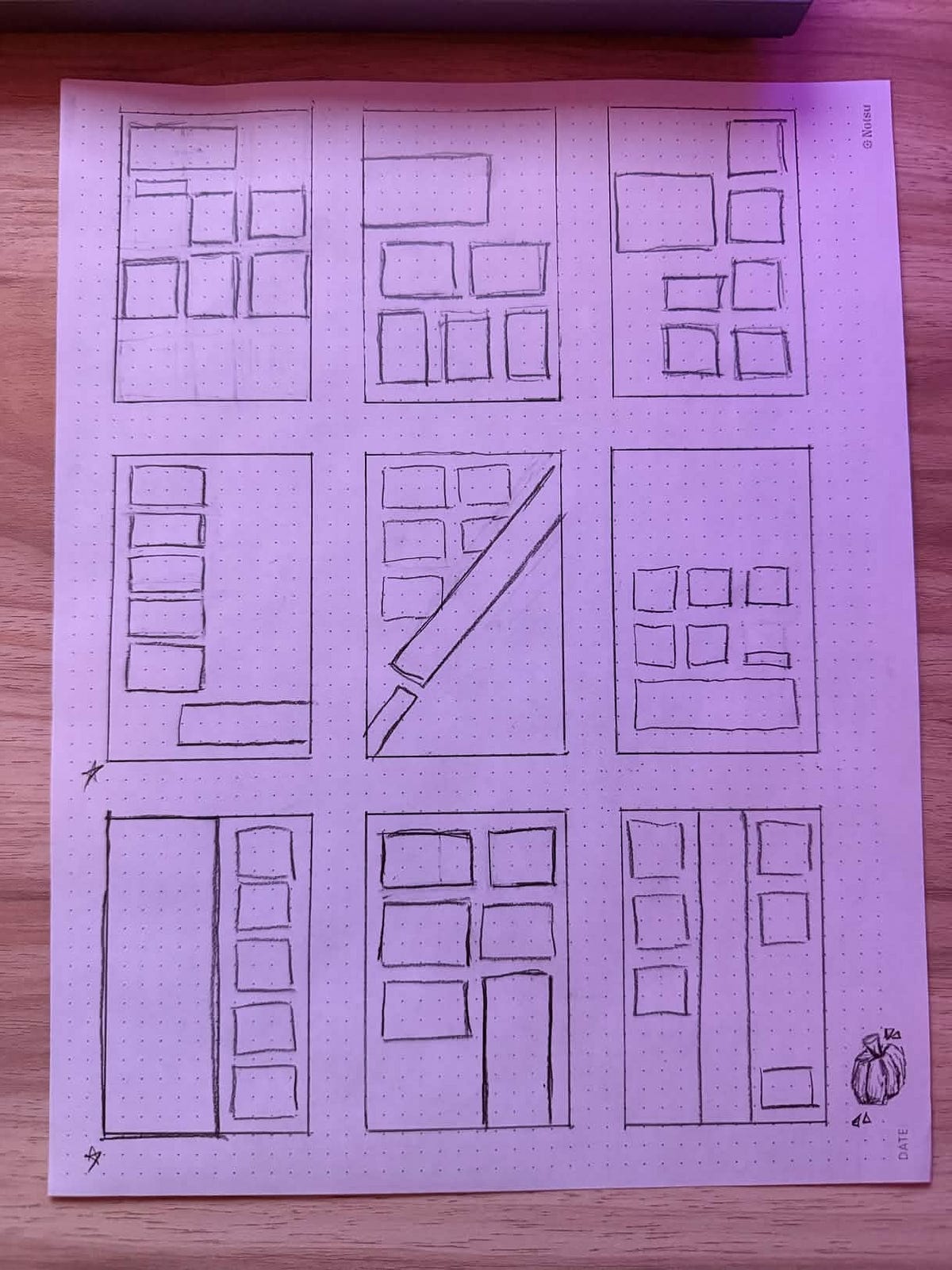 Project 2. Exercise 1: Grid and Composition | by Bella Alt | Medium