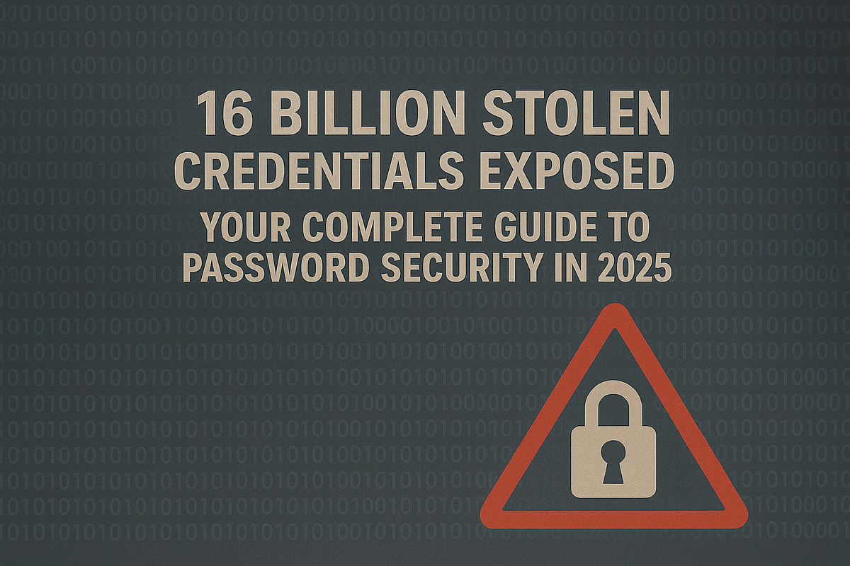 The Largest Credential Breach in History: 16 Billion Stolen Passwords ...