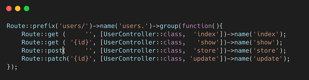 Laravel 9 眉眉角角 — Route Naming 講古：從 as() 到 name() | by SleeperShark | Medium