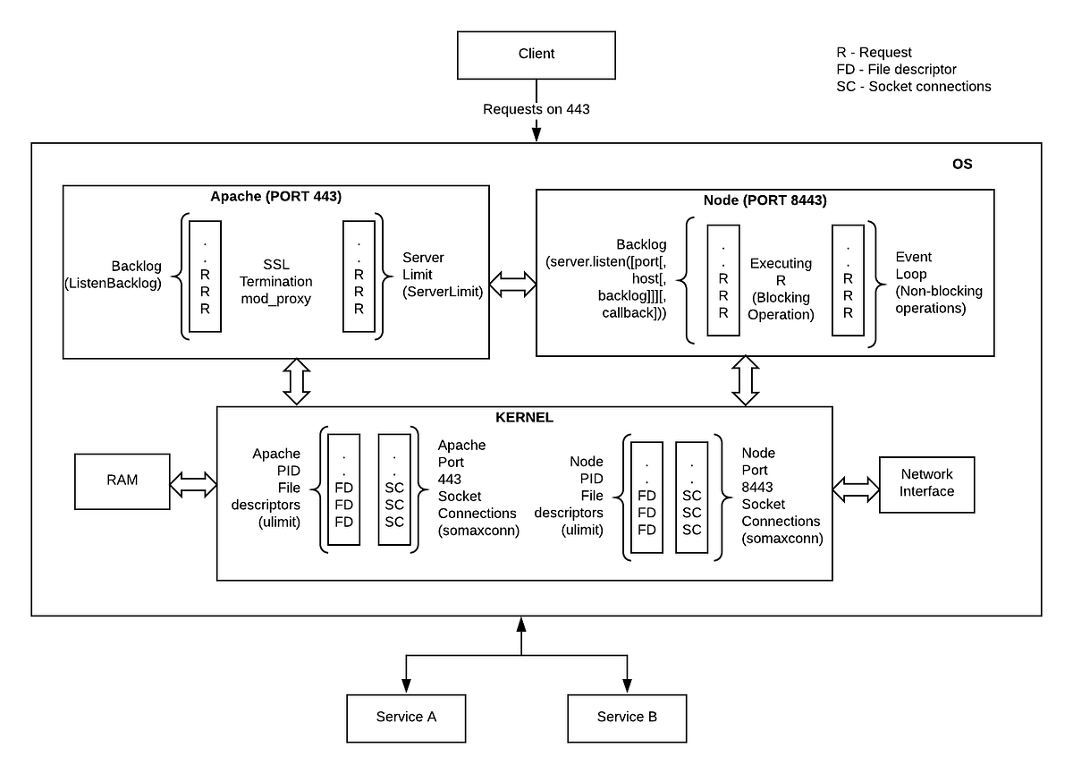 Anatomy Of Nodejs And Apache The Purpose Of The Article Is To By