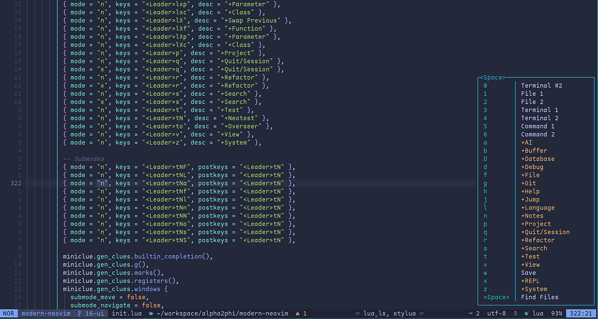 Modern Neovim — User Interface. Explore plugins to improve the user ...