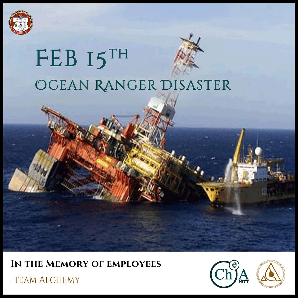 Ocean Ranger. Introduction | by Alchemy, NIT Trichy | Medium