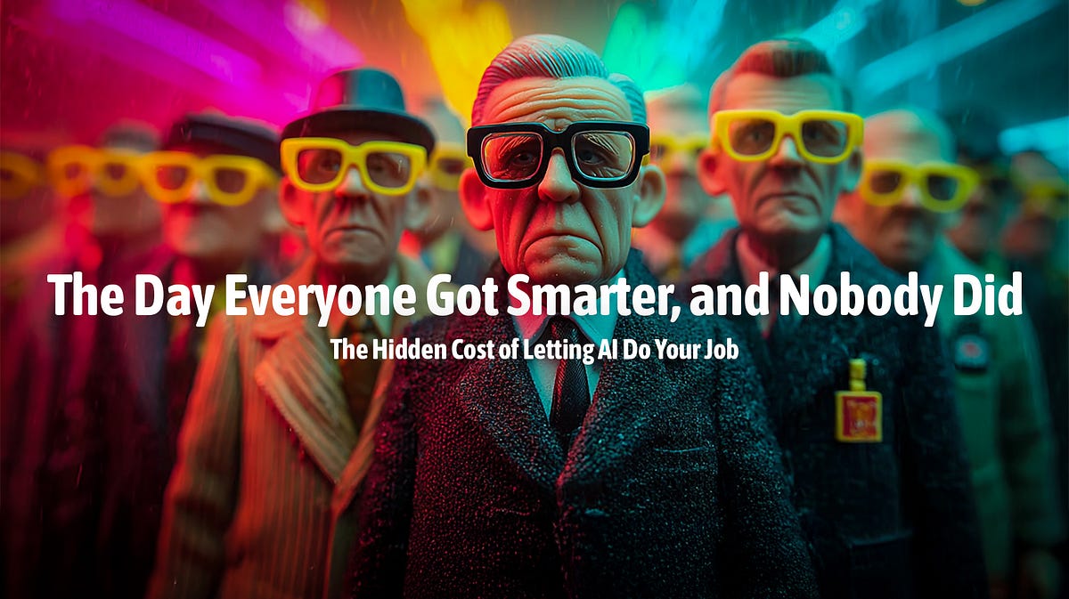 The Day Everyone Got Smarter, and Nobody Did | by Markus Brinsa | Dec ...