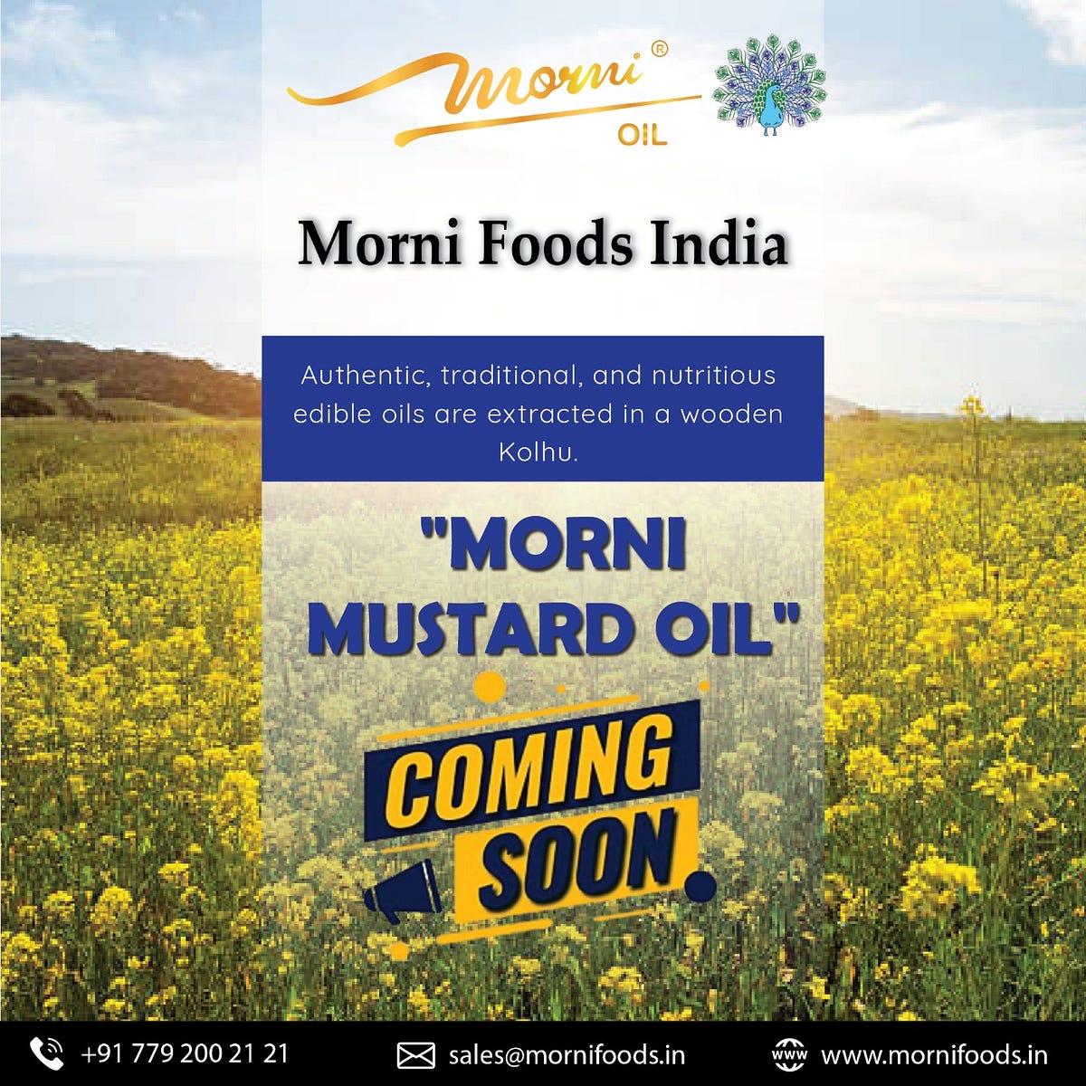 Morni Musterd Oil - Mornifoodsindia - Medium