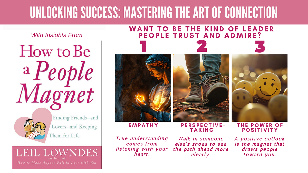 3 Secrets to Becoming a People Magnet | by K.C. Barr | Sep, 2024 | Medium