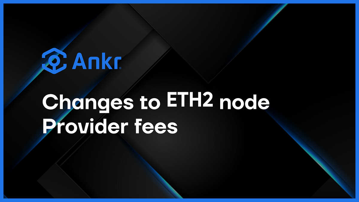 Changes to ETH2 Node Provider Fees | by Franciska Kovacs | Medium