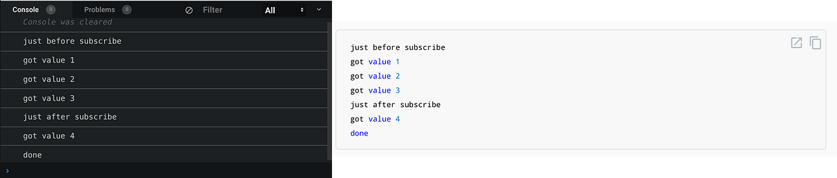 Demystifying RxJS, Part I: Building our own Observables | by Travis Kaufman | Medium