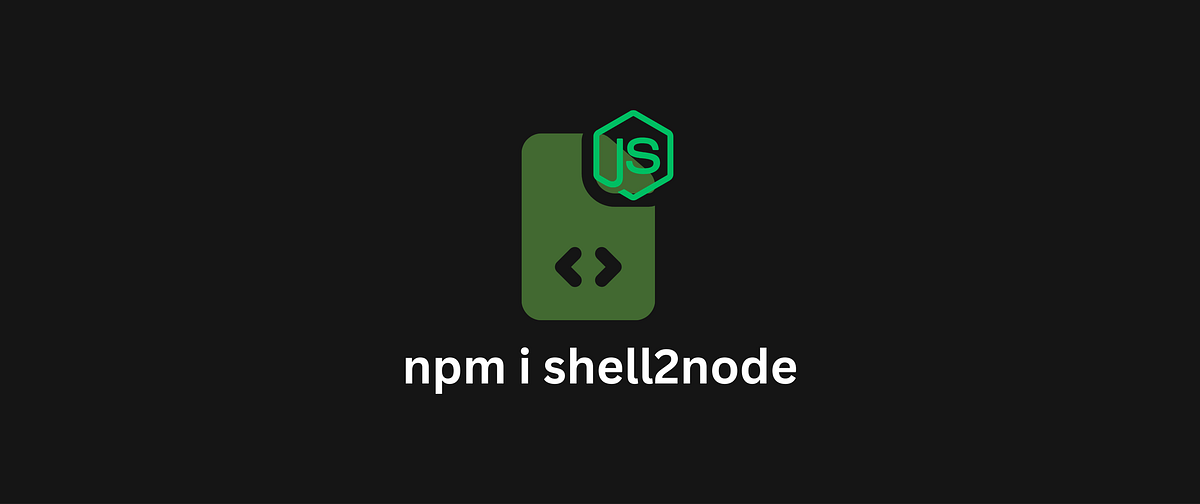 From Terminal to Code: Automatically Convert Shell Commands to Node.js Scripts with shell2node ...