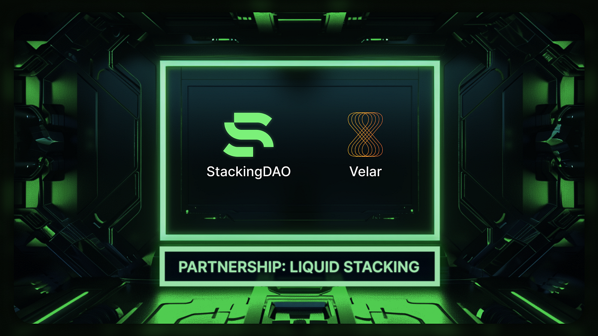 DeFi Guide: Navigating Velar with stSTX | by Stacking DAO | Apr, 2024 | Medium