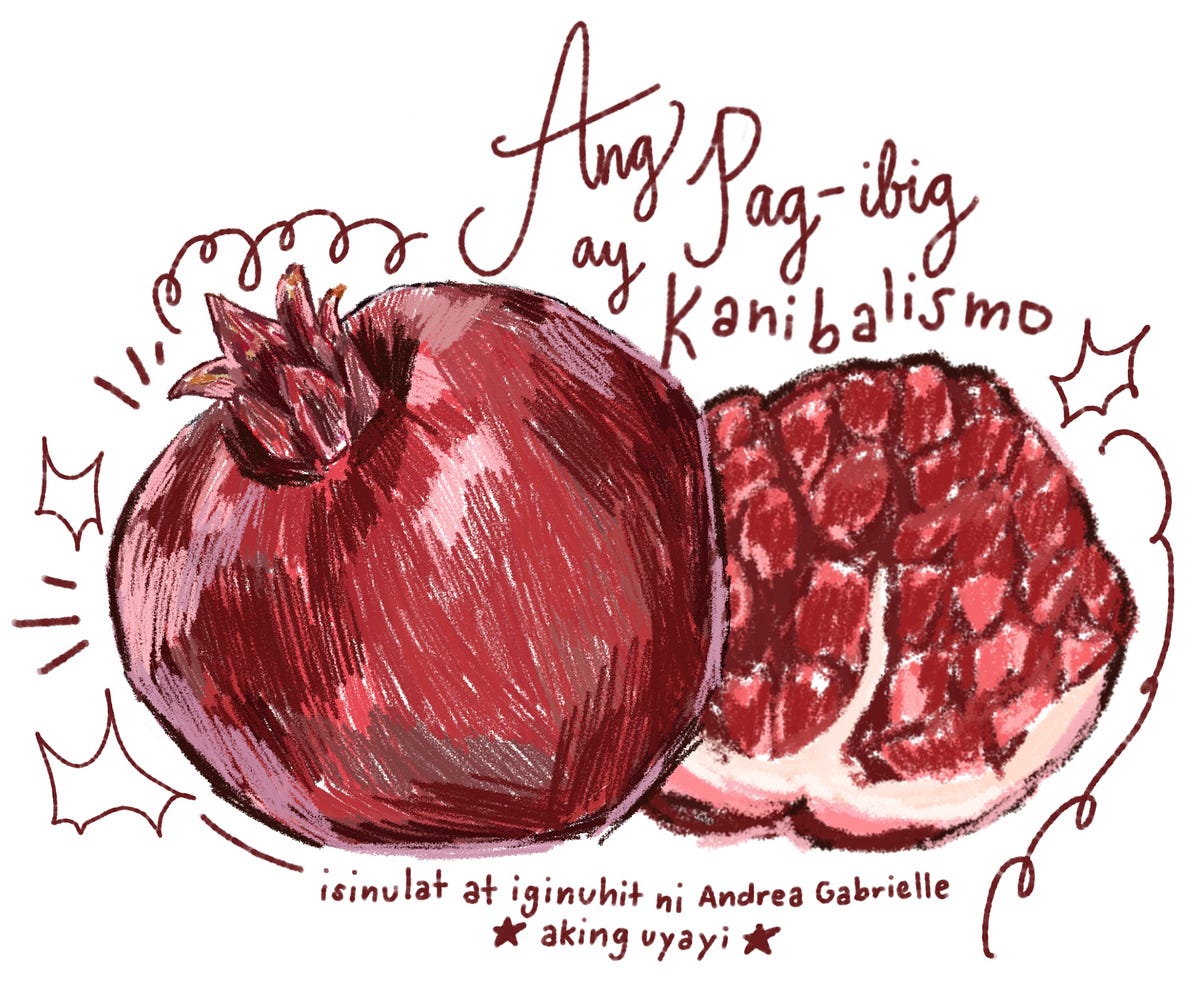 ang pag-ibig ay kanibalismo. Pag-ibig nga naman — isang uri ng… | by ...