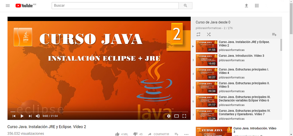 Best Spanish programming tutorials — Java | by zero dev | Medium