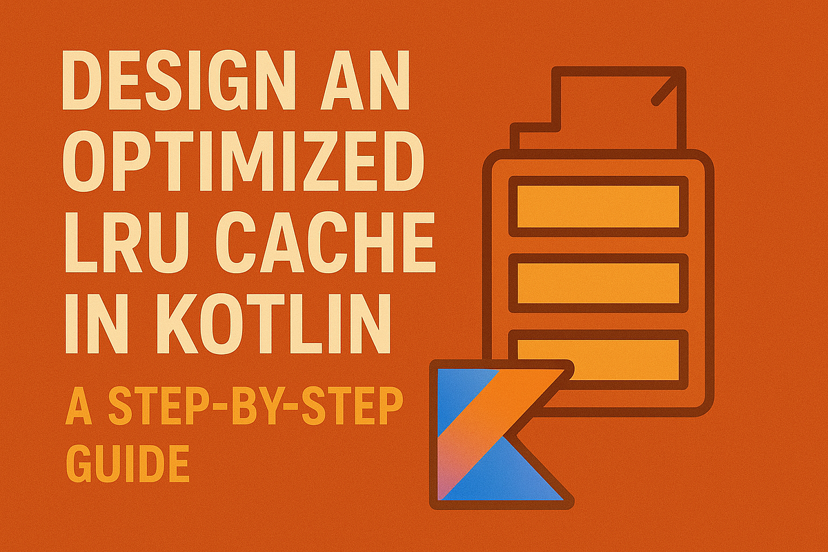 Design an Optimized LRU Cache in Kotlin: A Step-by-Step Guide | by Prakash Sharma | Android ...