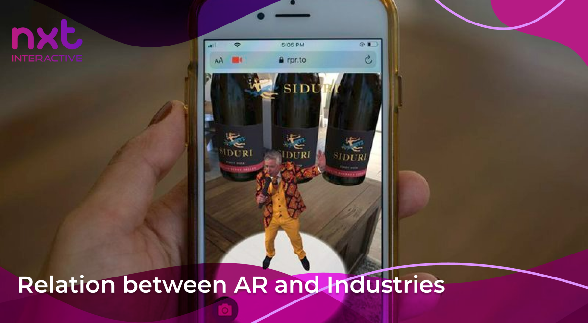 Relation Between Augmented Reality And Industries By Nxt Interactive Medium