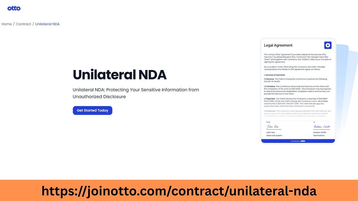 Unilateral NDA vs Mutual NDA: Understanding the Difference | by ...