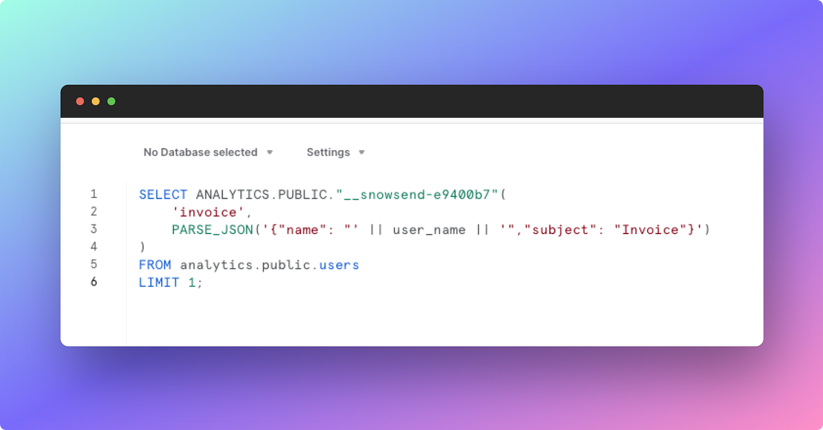 Powering Dynamic Emails through Snowflake in Realtime | by ...