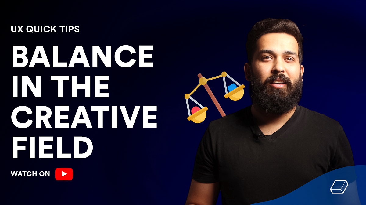 Balance in the creative field | UX Design Tips | Value at Void ...