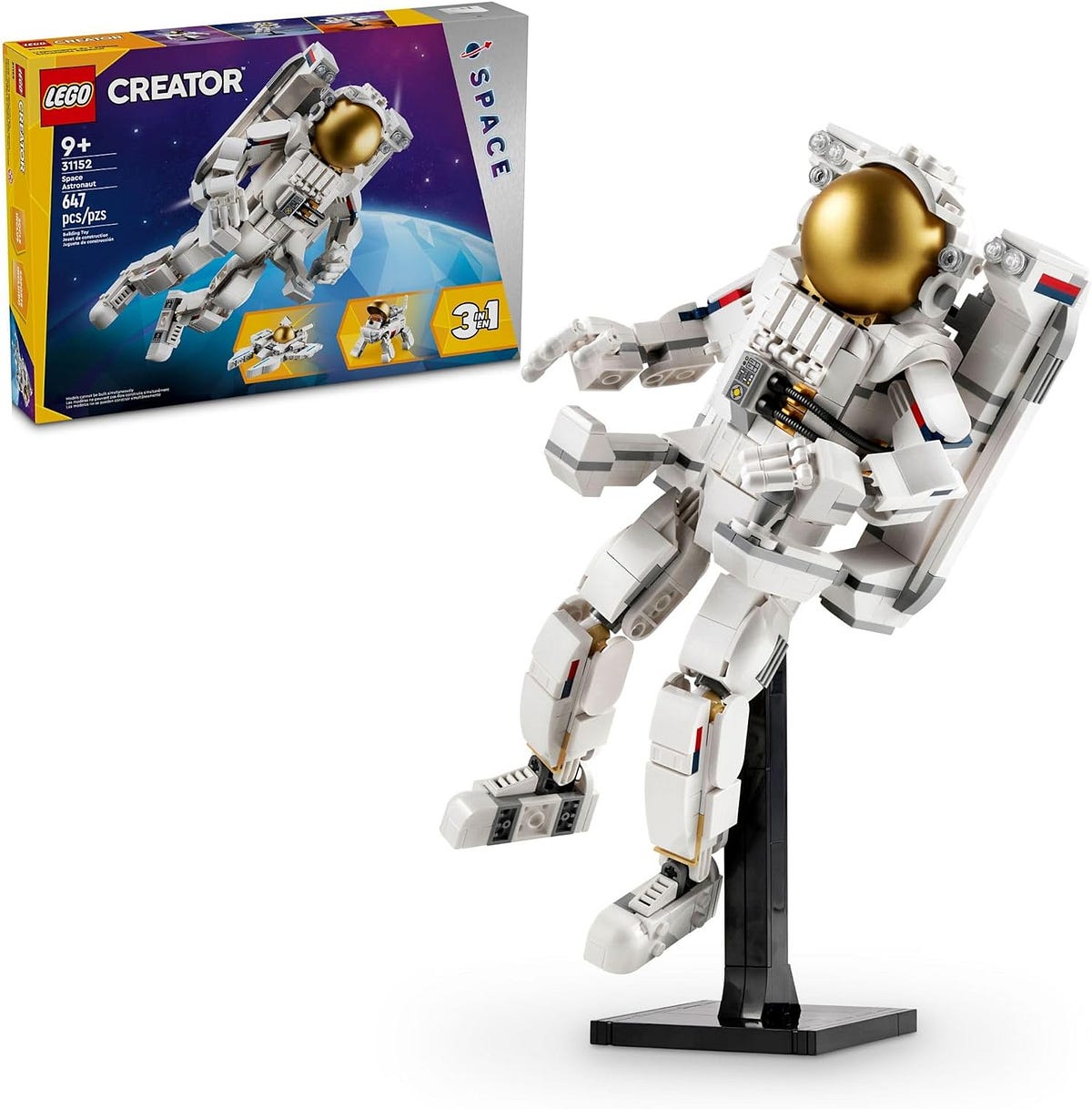 Blast Off into Adventure with the LEGO Creator 3-in-1 Space Astronaut ...