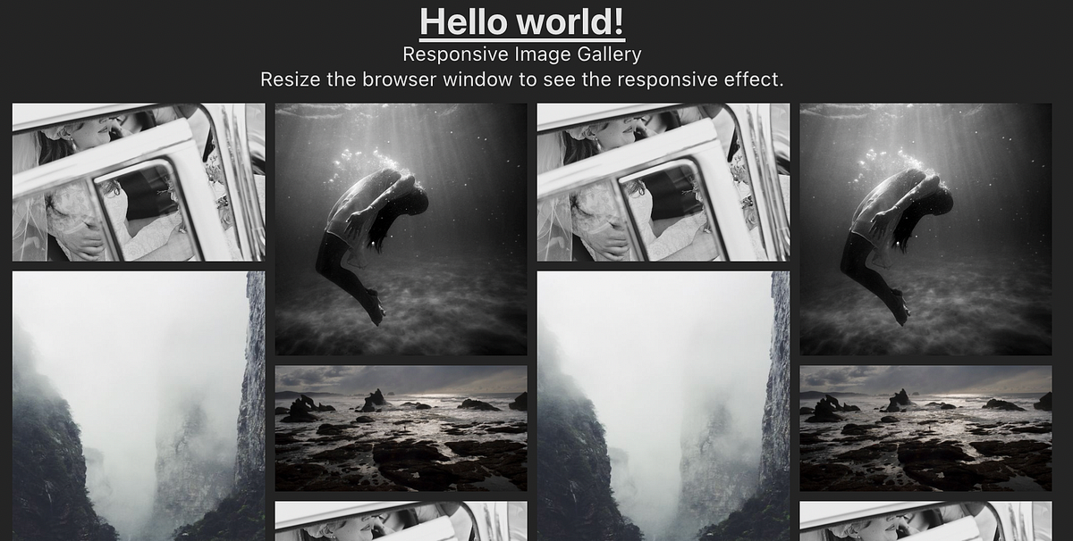 Convert An Image Gallery Html Page Using Css To Use Tailwindcss By Jun Sutthiphong Suwanich