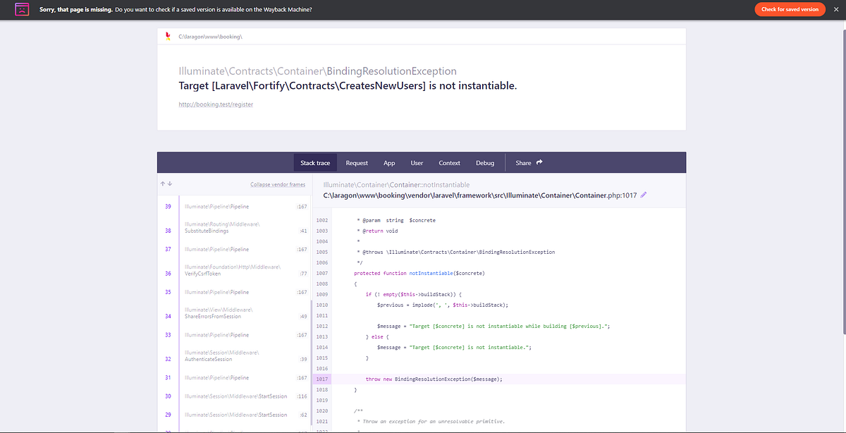 Common Errors and Solutions When Setting Up Forgot Password Emails in Laravel Jetstream | by ...