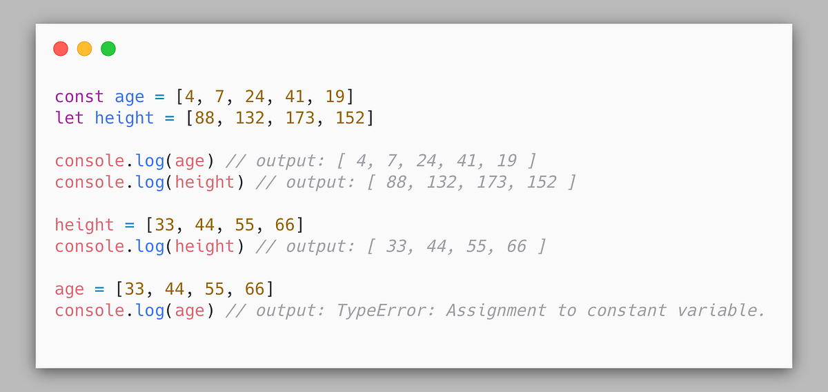 JavaScript 筆記 2–陣列 Arrays (Basic Method) | by Dolly Chen | Medium