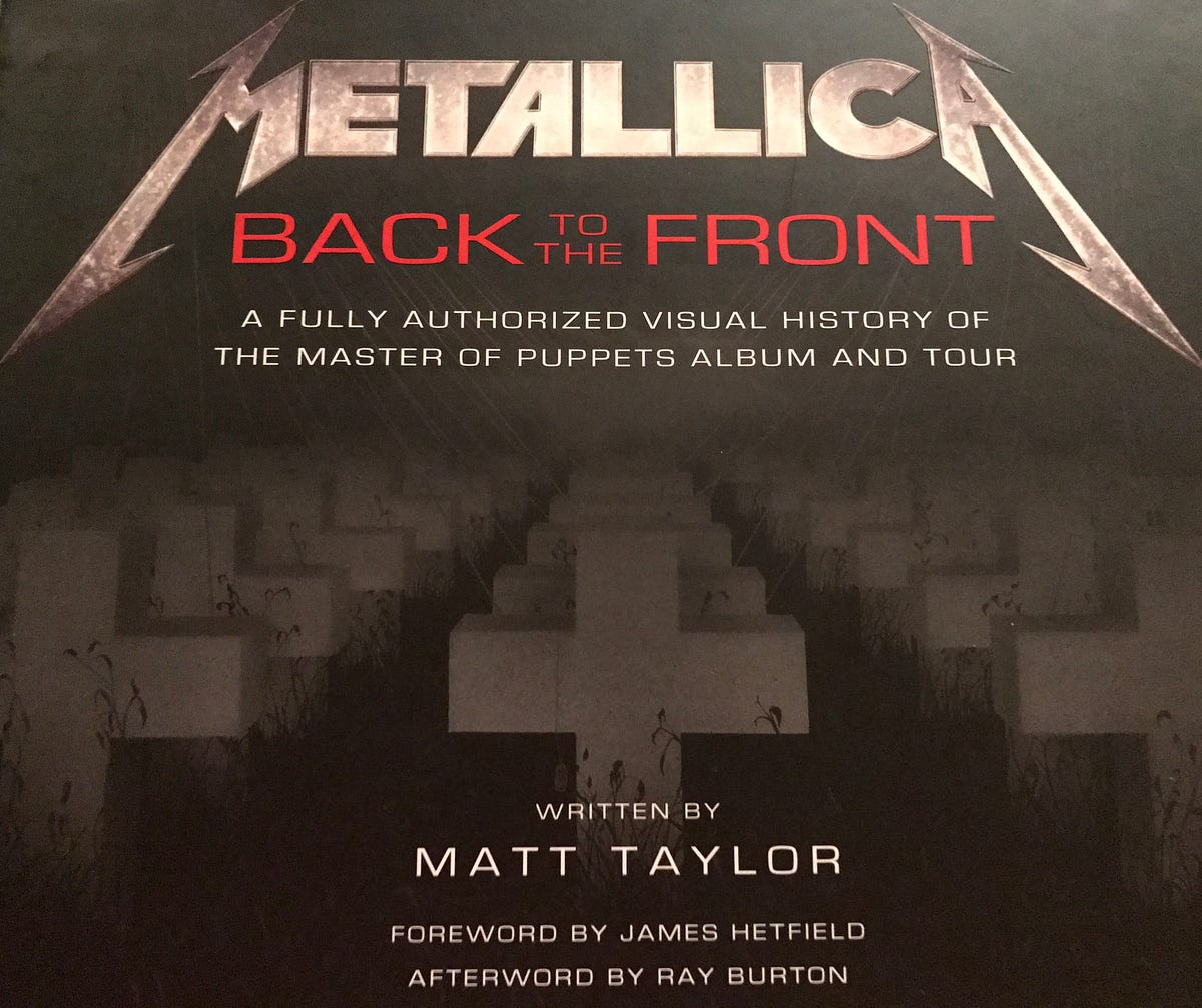 Metallica showed me a new perspective about teamwork, success and how ...