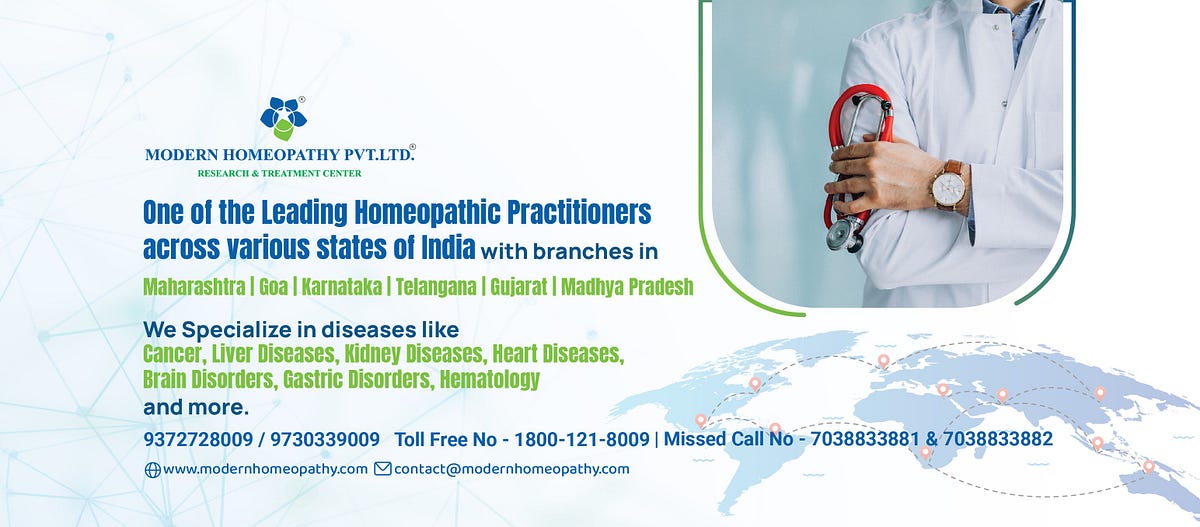 Modern Homeopathy Treatment - Modernhomeopathykccc - Medium