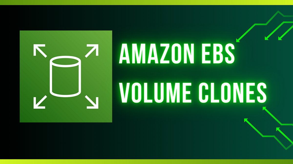 What is Amazon EBS Volume Clones? | by Rohith Lyadalla | Nov, 2025 | Medium