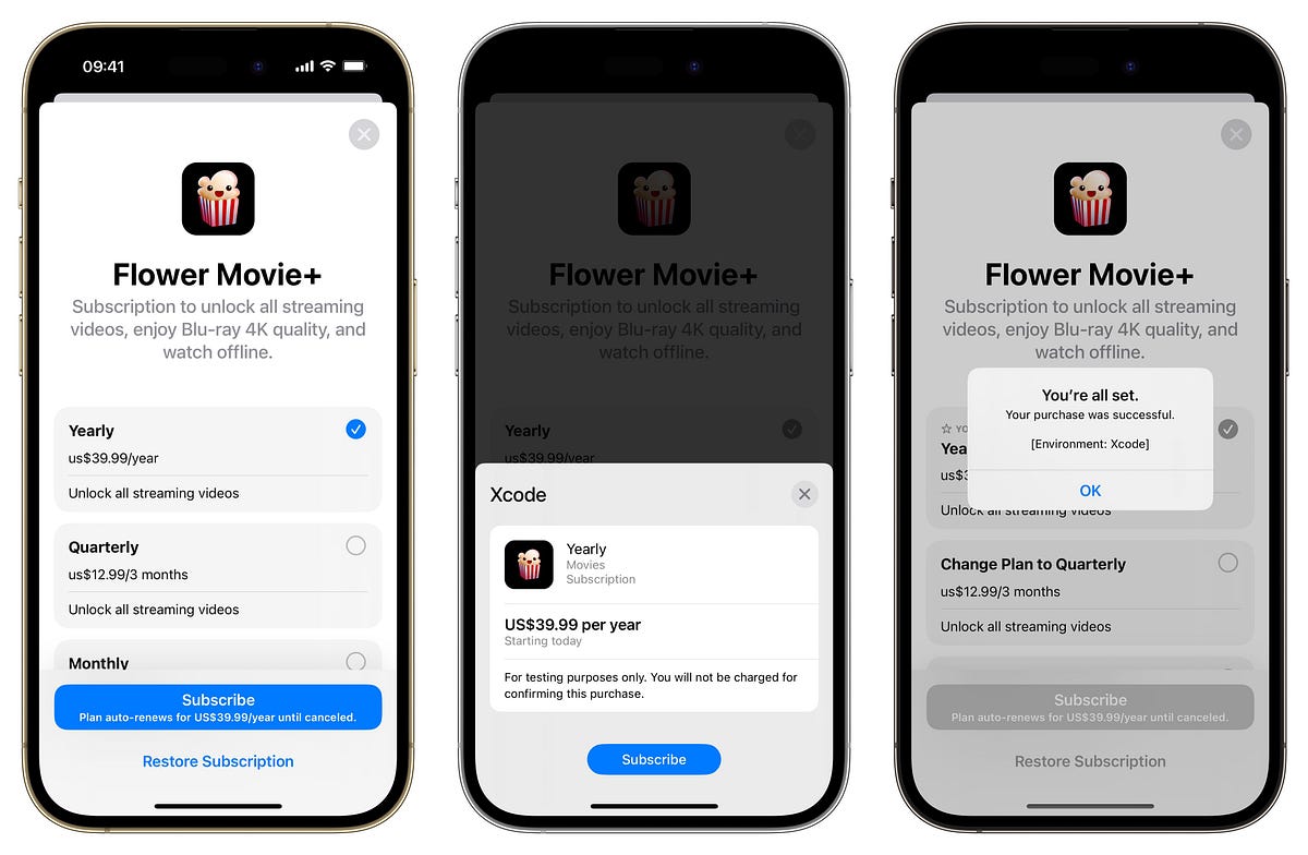 Meet StoreKit SubscriptionStoreView in iOS 17 | by joker hook | Better Programming