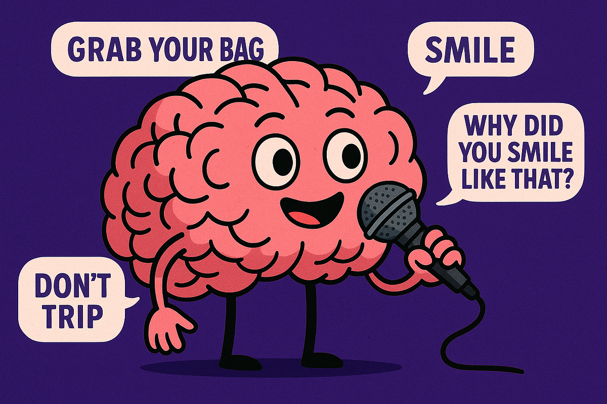 🎤 Who Gave Our Brain a Mic?. You know that voice in your head, the ...