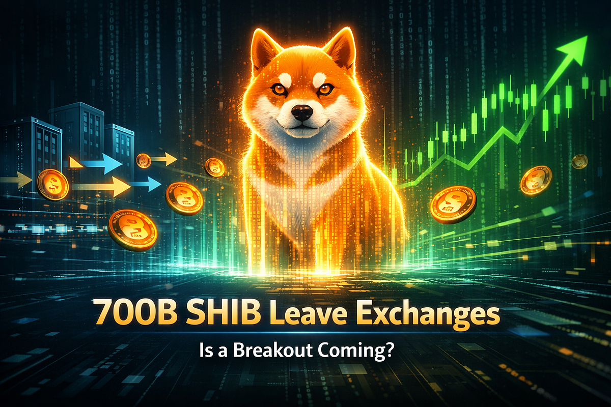 700B SHIB Leave Exchanges as Shiba Inu Price Signals Breakout Potential ...