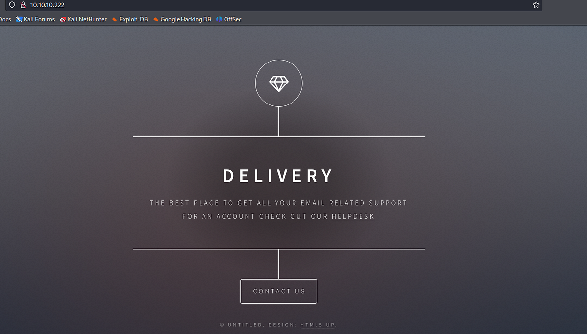 [HTB] Delivery 靶機 Write-Up. Hack The Box Delivery machine Write-Up | by 陳禹璿 | 璿的筆記 | Medium