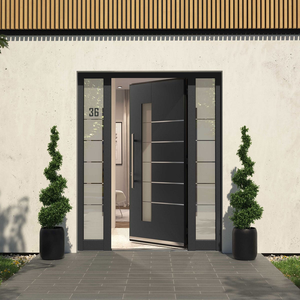 Inviting Excellence: The Allure and Advantages of Aluminium Entrance ...