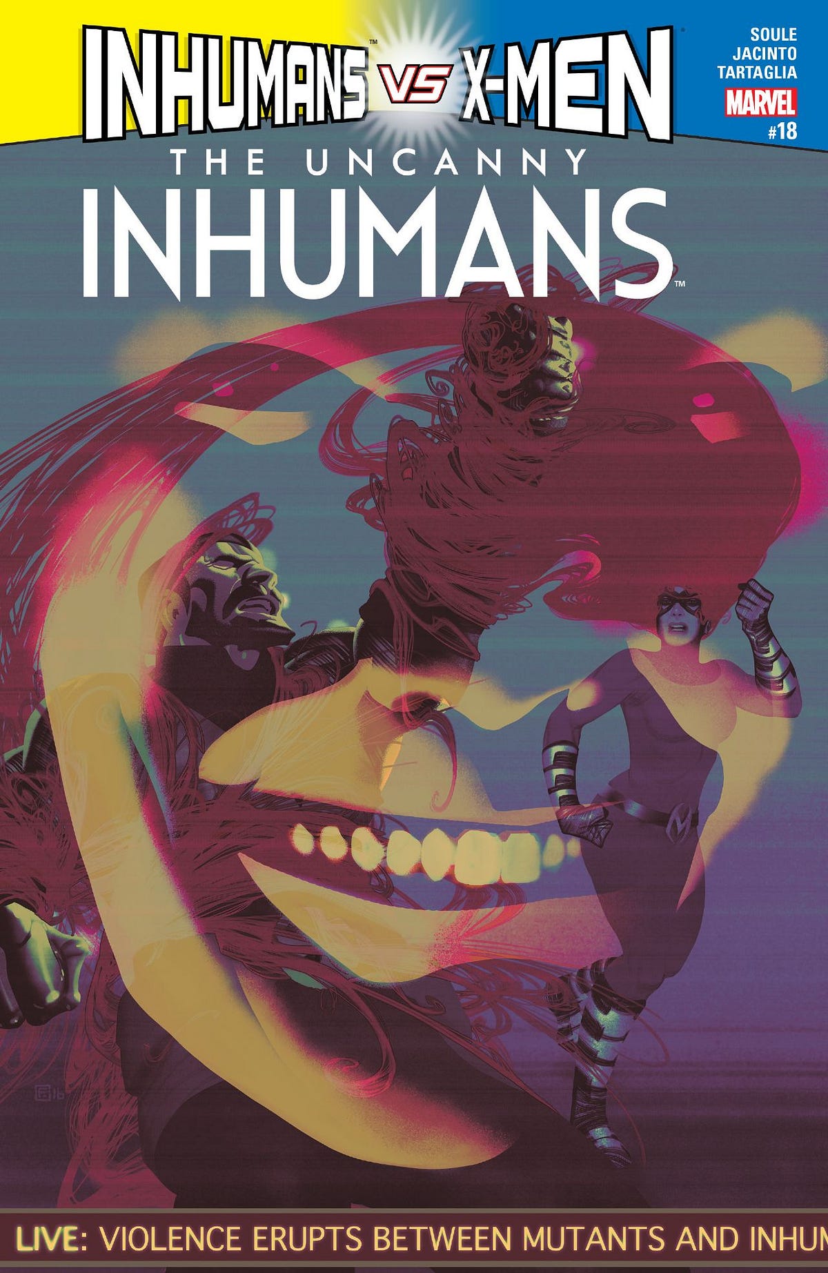 UN CÓMIC AL DÍA — Día 25. The Uncanny Inhumans (2015) #018 | by it’s ...