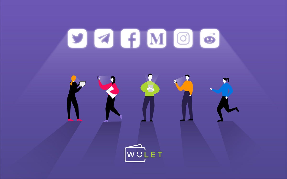 WULET official accounts in social networks | by Wulet.io | Medium