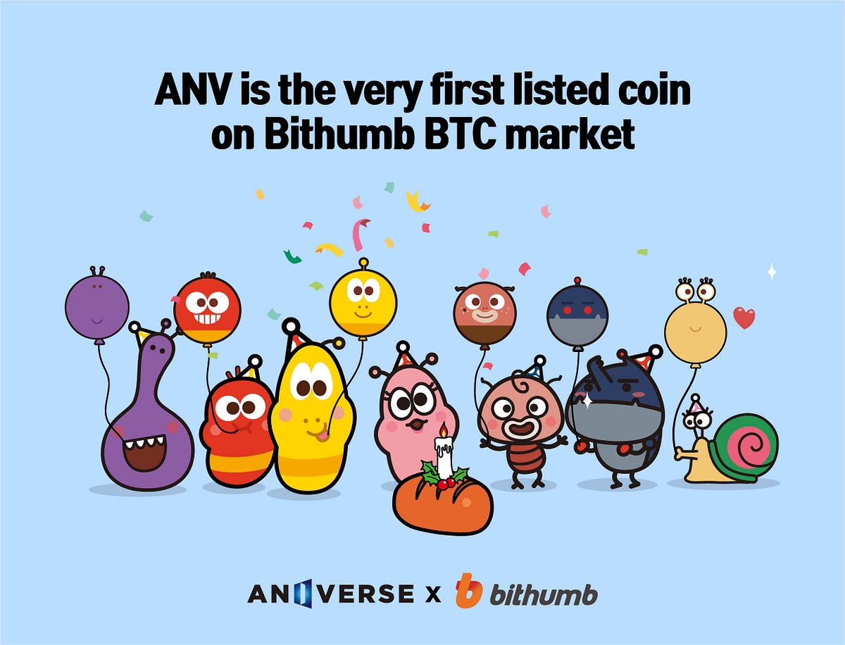ANIVERSE on Bithumb BTC market. ANIVERSE (ANV) will be listed on the… | by ANIVERSE | ANIVERSE ...