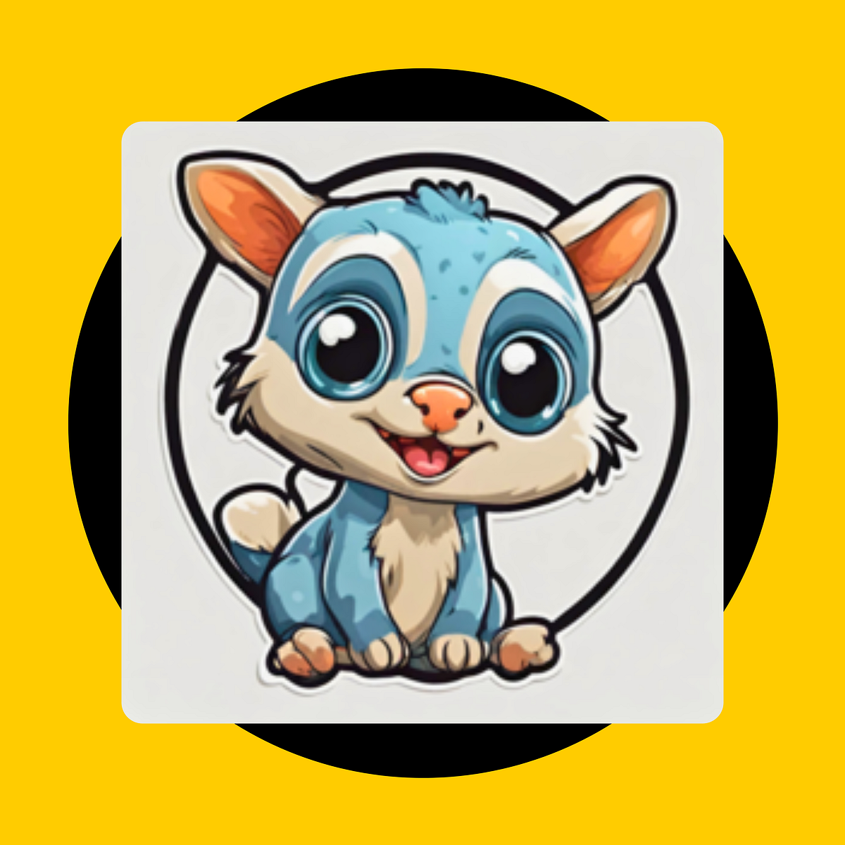 Discover the Captivating World of "Sticker Of Tiny Animals": A Dive ...