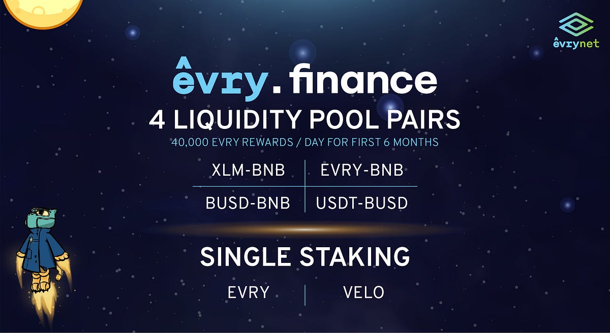 Evry.Finance launch details! Here’s #evrything you need to know! | by ...