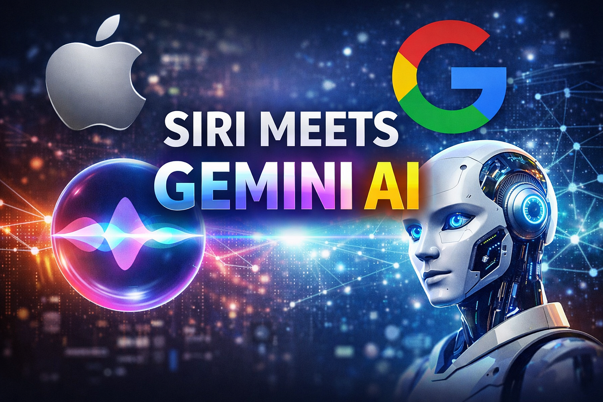 Apple and Google Join Hands to Power Siri with Gemini AI. | by Ankit Gajera | Activated Thinker ...