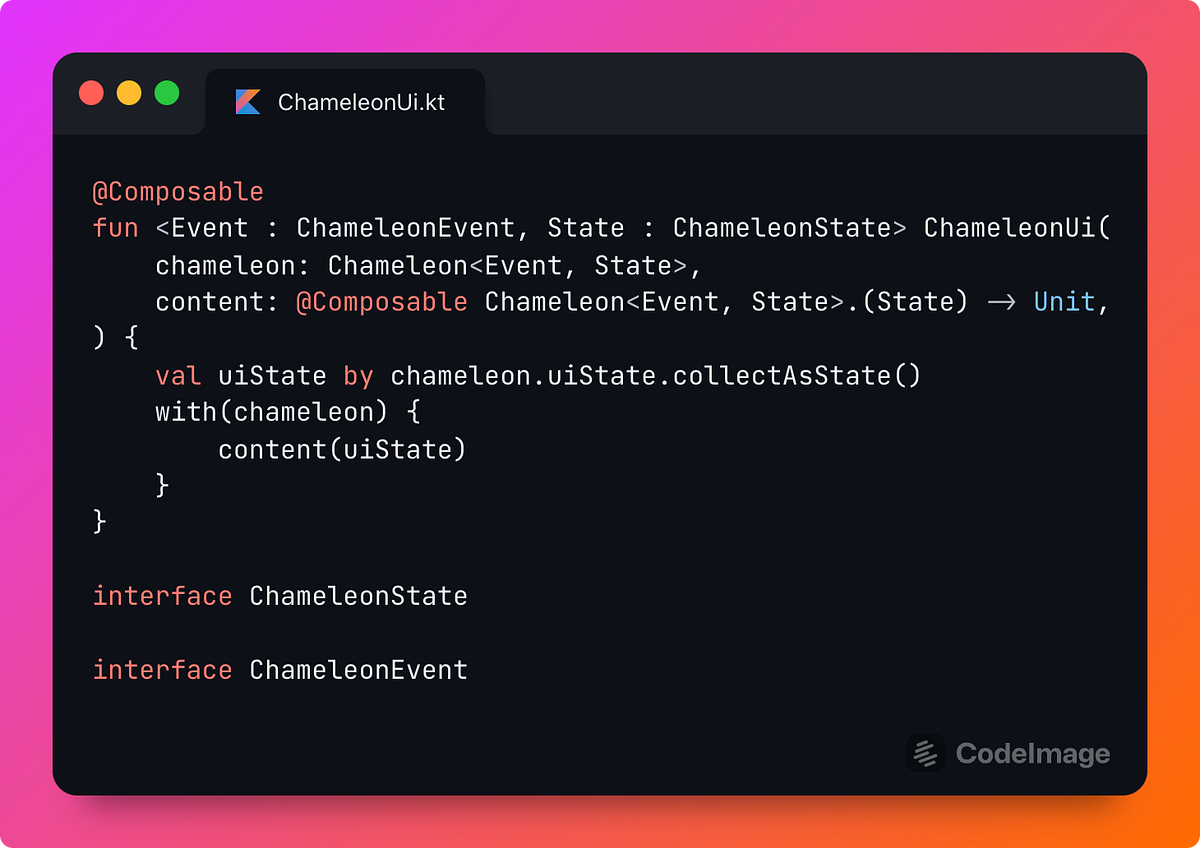 Chameleon for Jetpack Compose - Anmol Verma - Medium