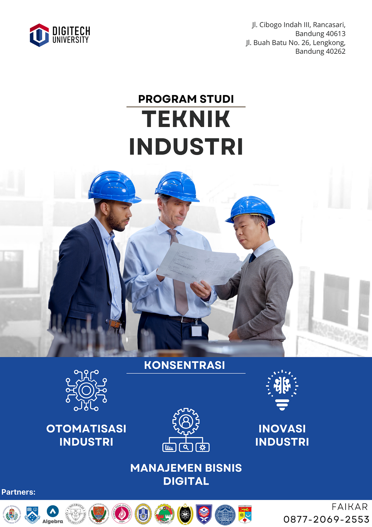 Konsentrasi Jurusan Teknik Industri, 087720692553, Digitech University ...