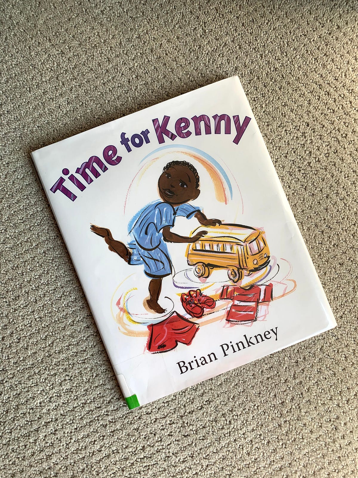 Brian Pinkney’s children’s book “Time for Kenny” showed me how my ...
