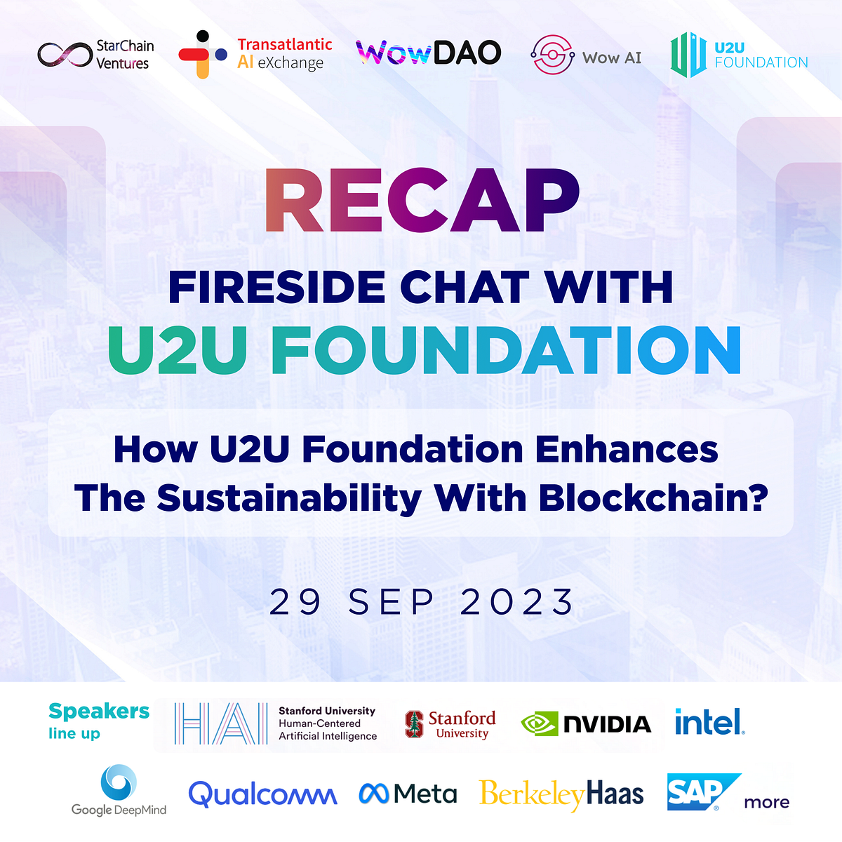 Worldwide AI & Web3 Summit: Recap of Fireside Chat With U2U Foundation | by U2U Network | U2U ...