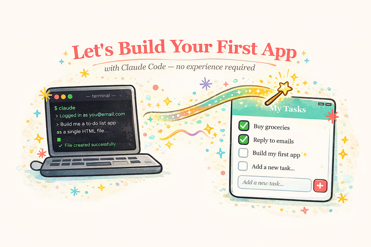Vibe-codeYour First App with Claude Code | by Birthday Girl | Mar, 2026 ...