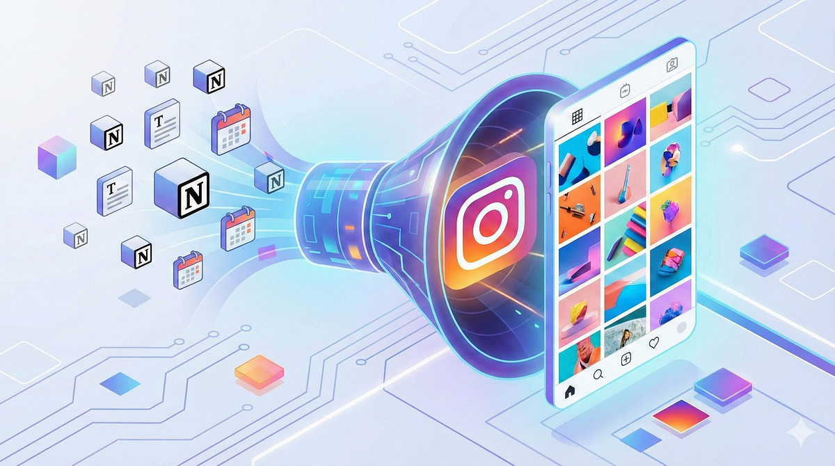 How to Turn a Notion Database Into an Instagram Feed Preview | by ...