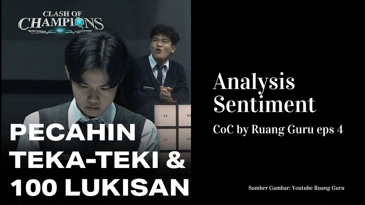 Analysis Sentiment [Bagian 1] — Clash of Champions by Ruang Guru eps 4 ...