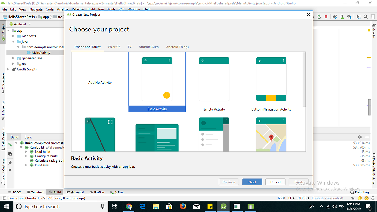Lesson 10. Android fundamentals 10.1 Part A: Room… | by rafly zulfi ...