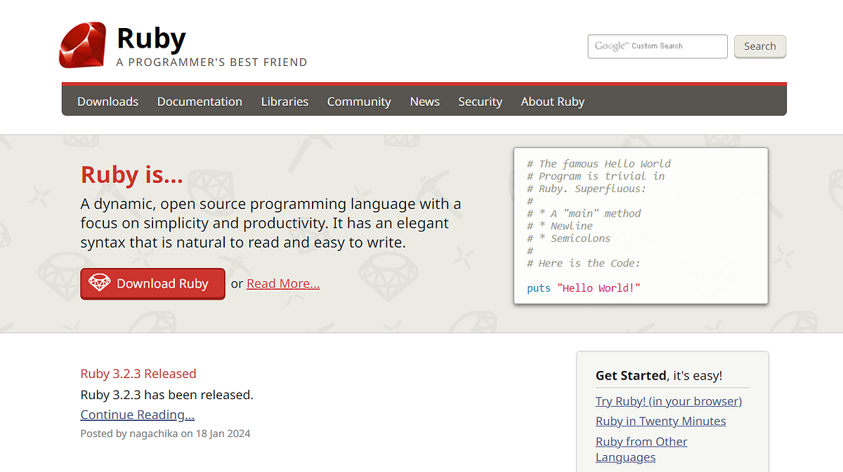 Ruby: Ruby’s Shortcomings in the Programming Landscape | by Silas ...