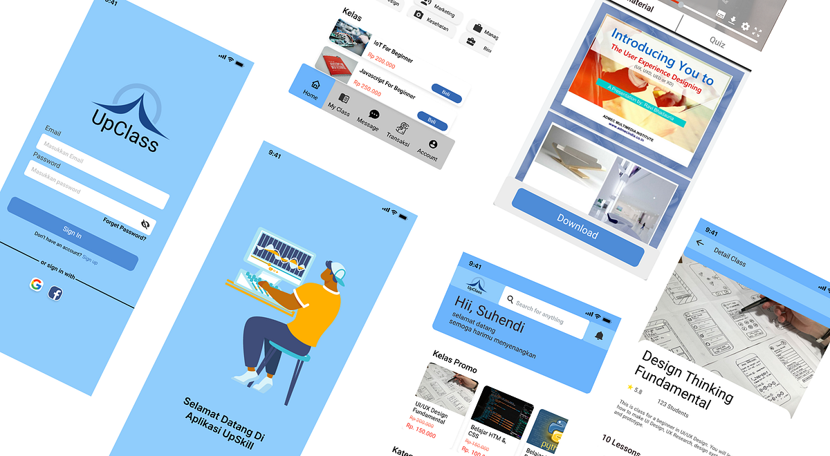 Online Course App UPClass — Challange Skilvul Platform Education | by ...