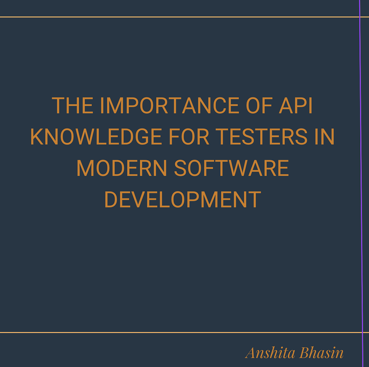 The Importance of API Knowledge for Testers in Modern Software ...